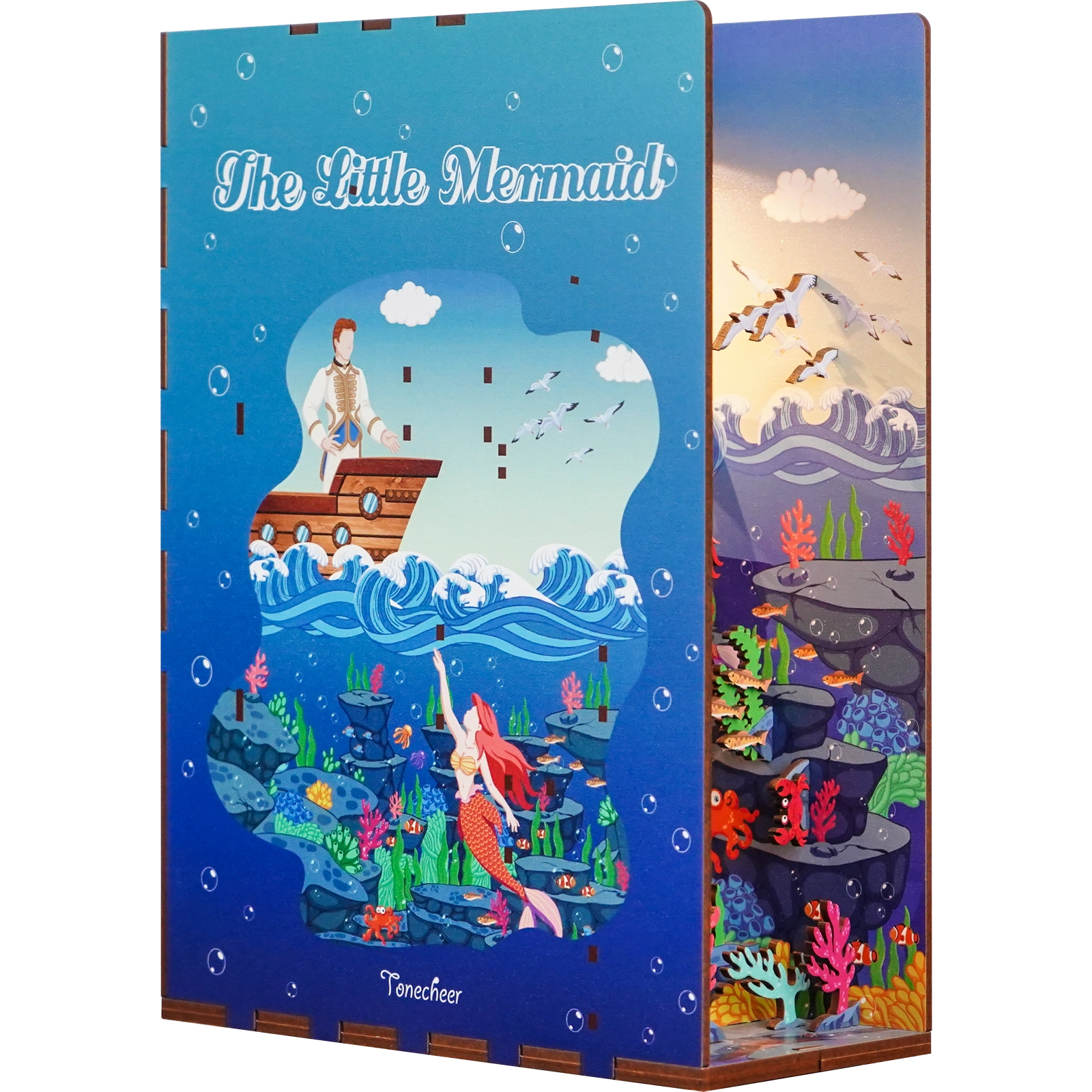 Tonecheer The Little Mermaid | DIY book nook | CraftCentral ...
