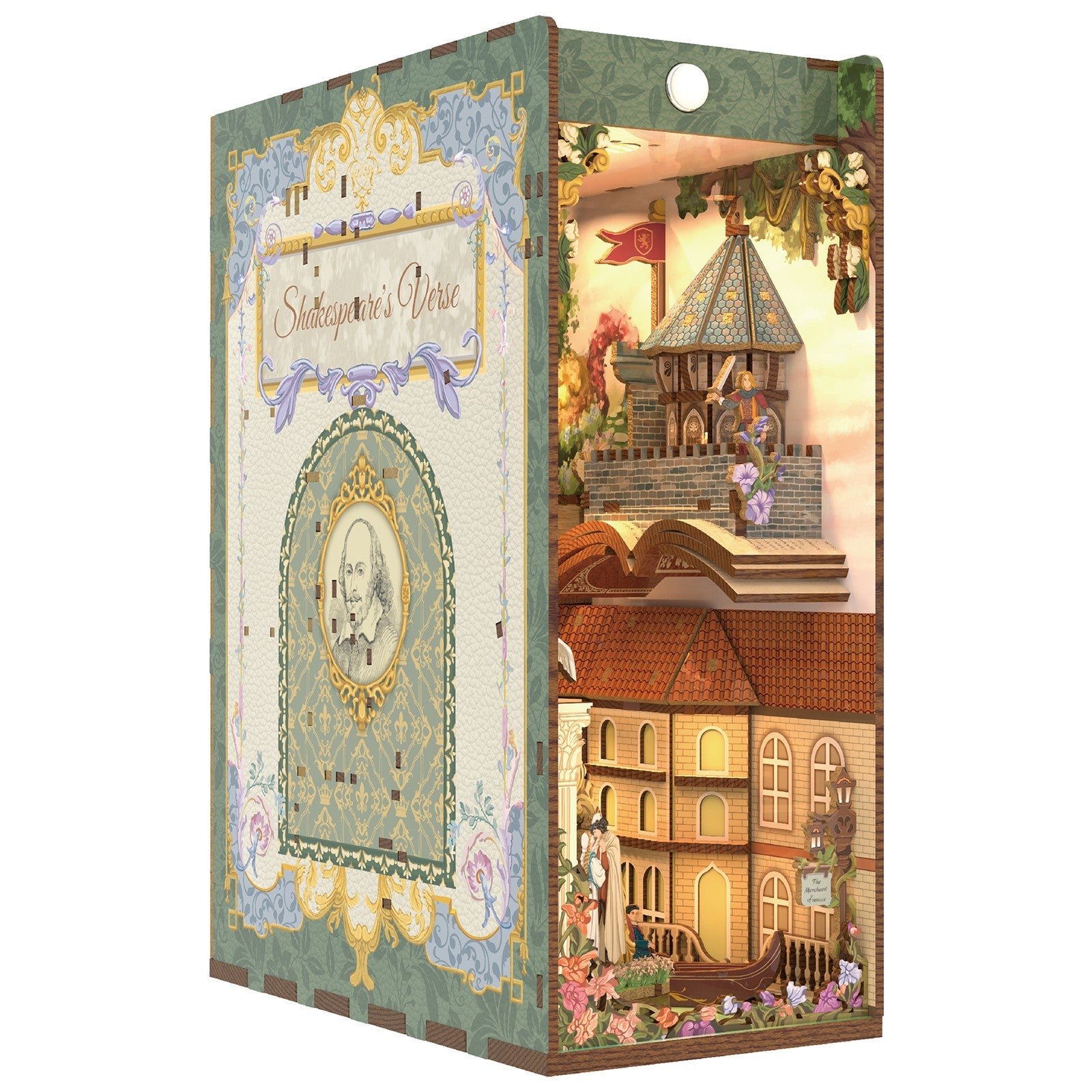 Tonecheer Shakespeare's Verse | DIY book nook | CraftCentral ...